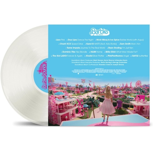 Other | Barbie The Album Amazon Exclusive Milky Clear Vinyl | Poshmark